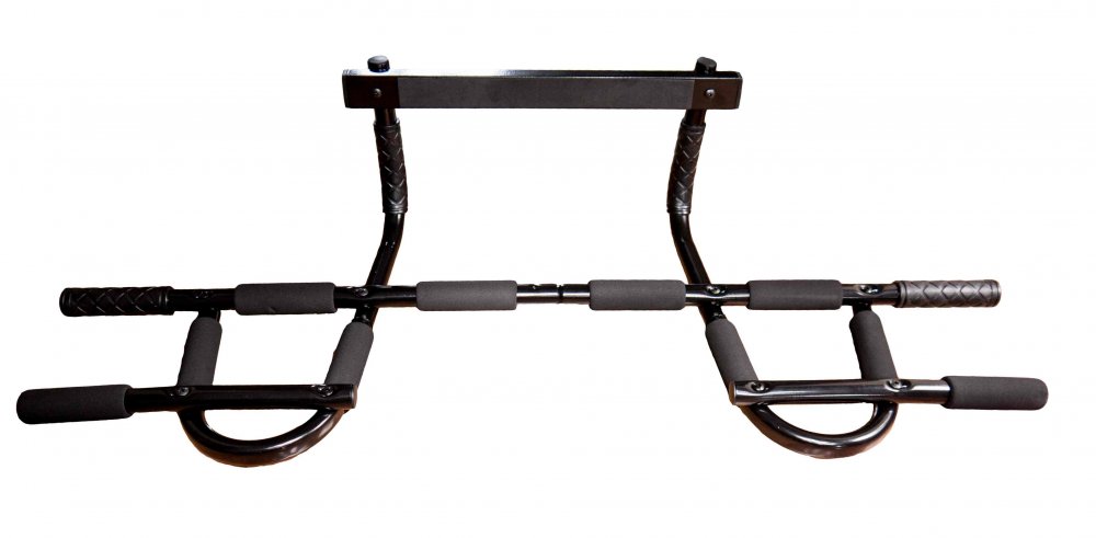 Power System | Multi-level Bar Multifunction Door Rack - Black