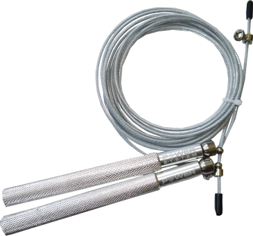 Power System | Aluminium Ultra Jump Rope - Silver